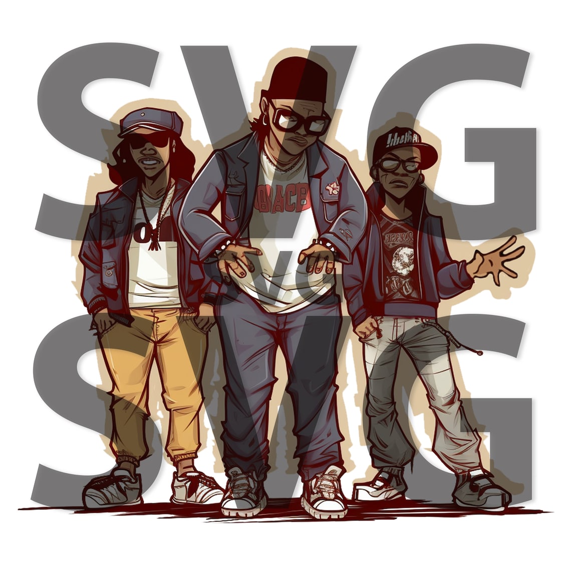 SVG Customizable Print File Design SVG Print Design T-shirt Graphics T ...