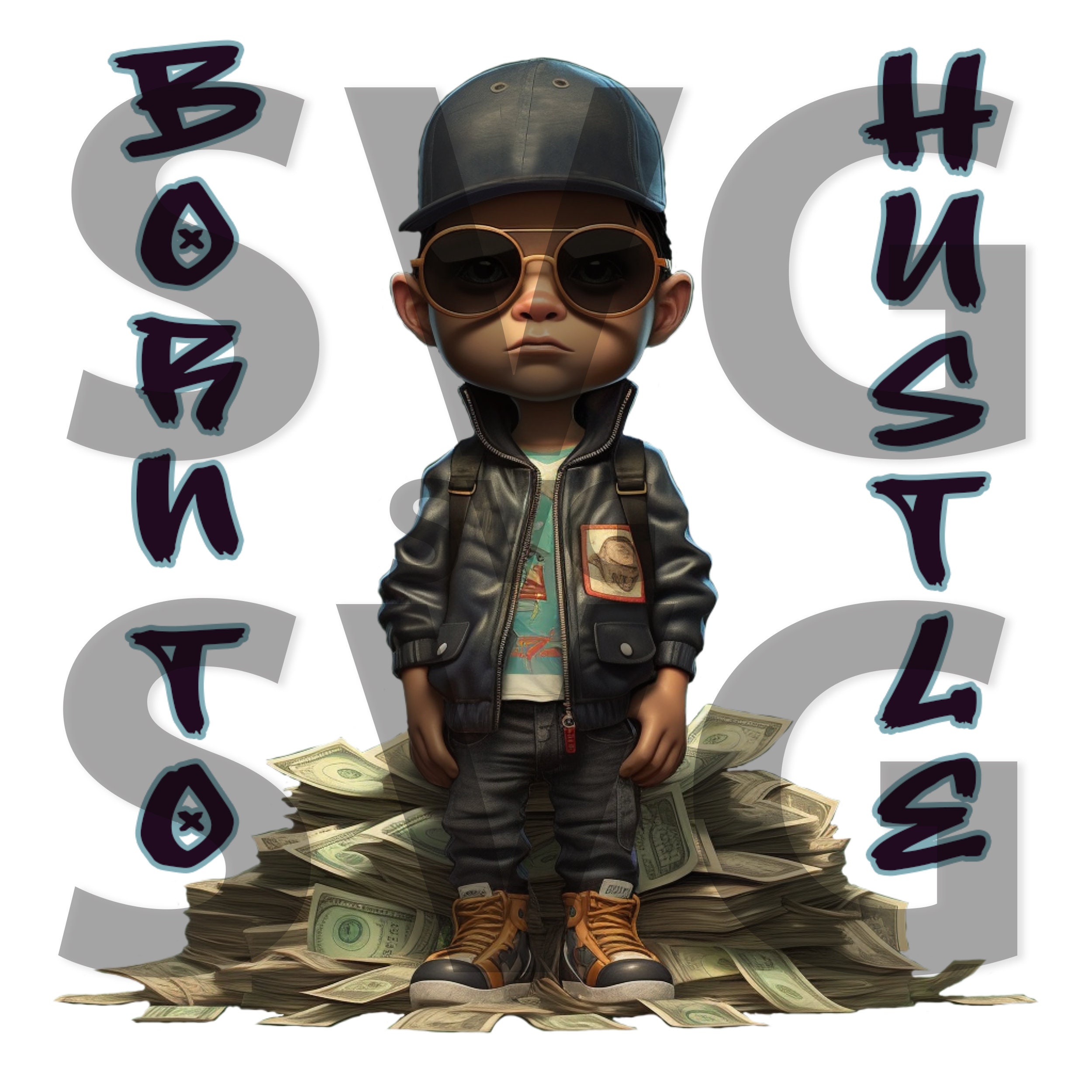 Download SVG DTF DTG Ready Cutting File Hip Hop Graphic Art Street ...