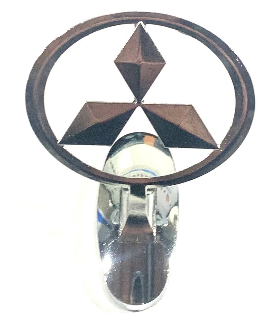 Mitsubishi Hood Ornament Selfstick Adhesive Metal Emblem Badge - Etsy
