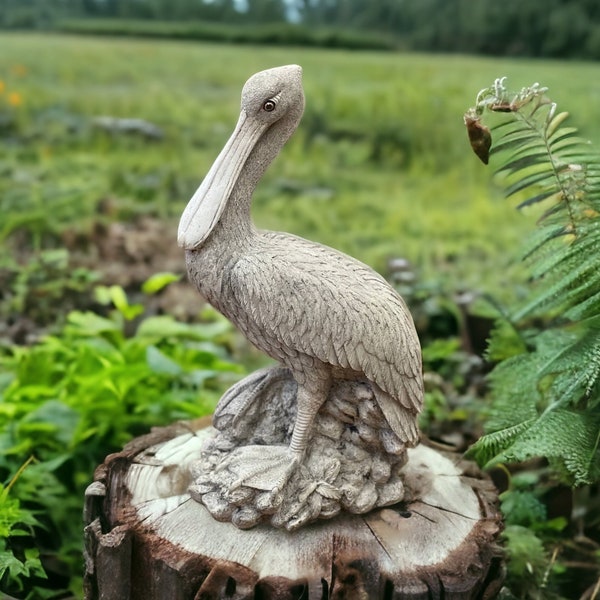 Outdoor Pelican Statue - Etsy