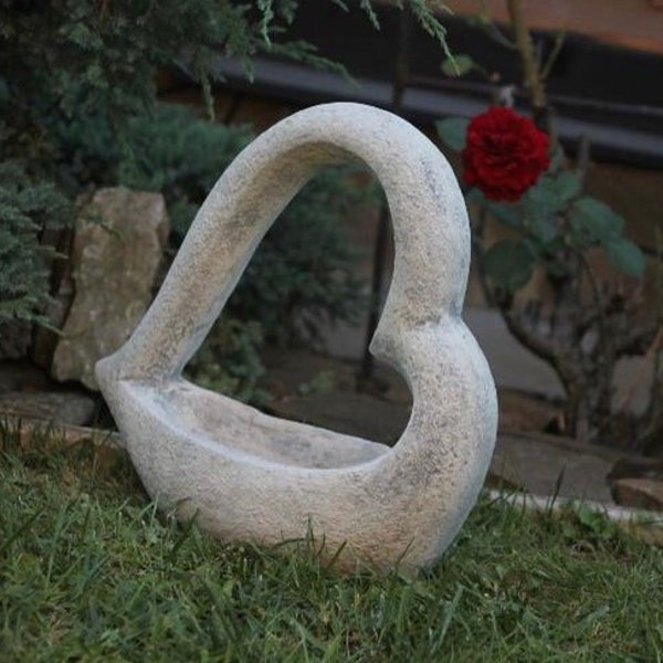 Concrete Heart - Etsy