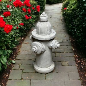Massive Fire Hydrant Statue Creative Water Pomp Figurine Decoration for ...