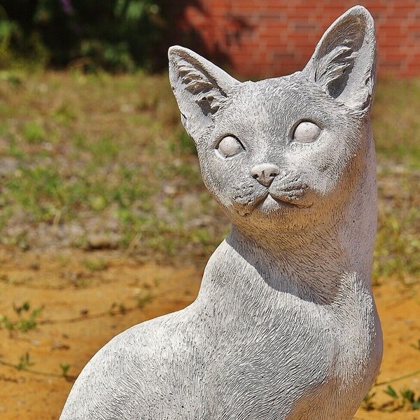 Cat Statue - Etsy