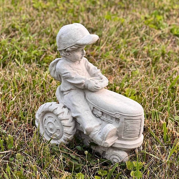 Outdoor Tractor Statue - Etsy