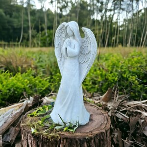 Praying Angel Statue Faceless Angel Figure for Outdoor and Indoor ...