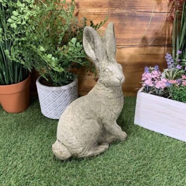 Concrete Rabbit - Etsy