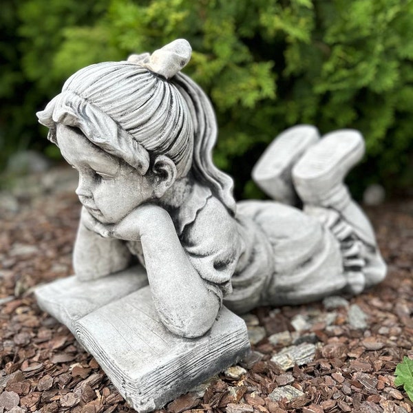 Statue of Girl - Etsy