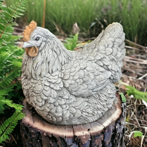 Large Chicken Statue - Etsy