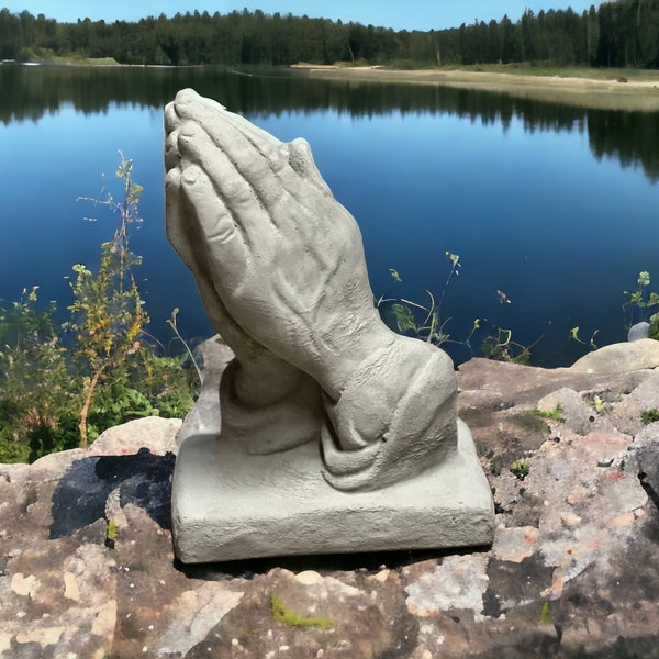 Praying Hands Statue - Etsy