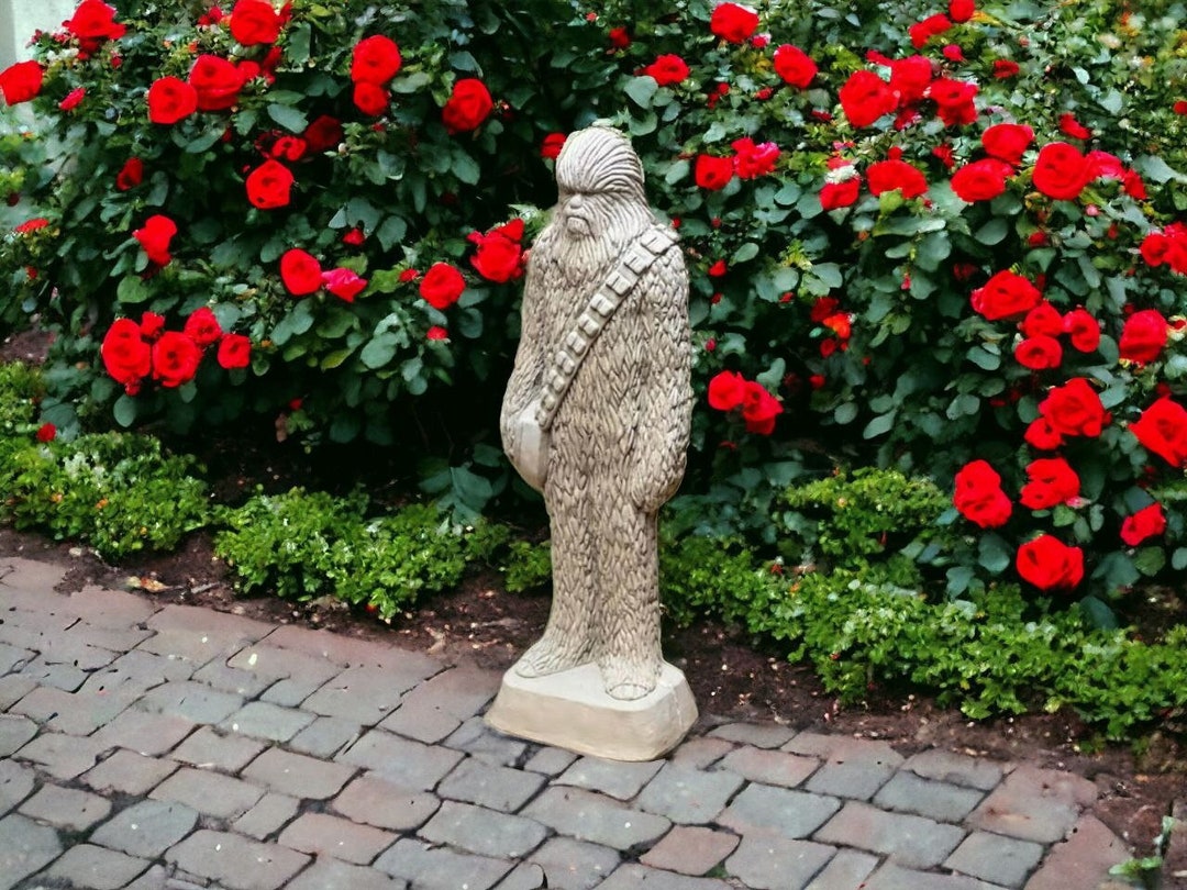 Detailed Movie Chewbacca Statue Handmade Chewbacca With Bag - Etsy