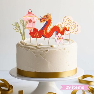 29 Chinese Culture Props, Printable Photobooth Props, Party Props, Cake ...