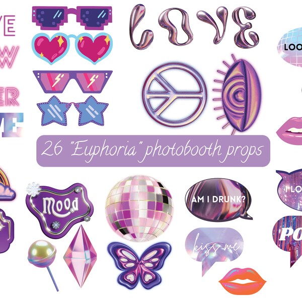 Photobooth Props - Etsy