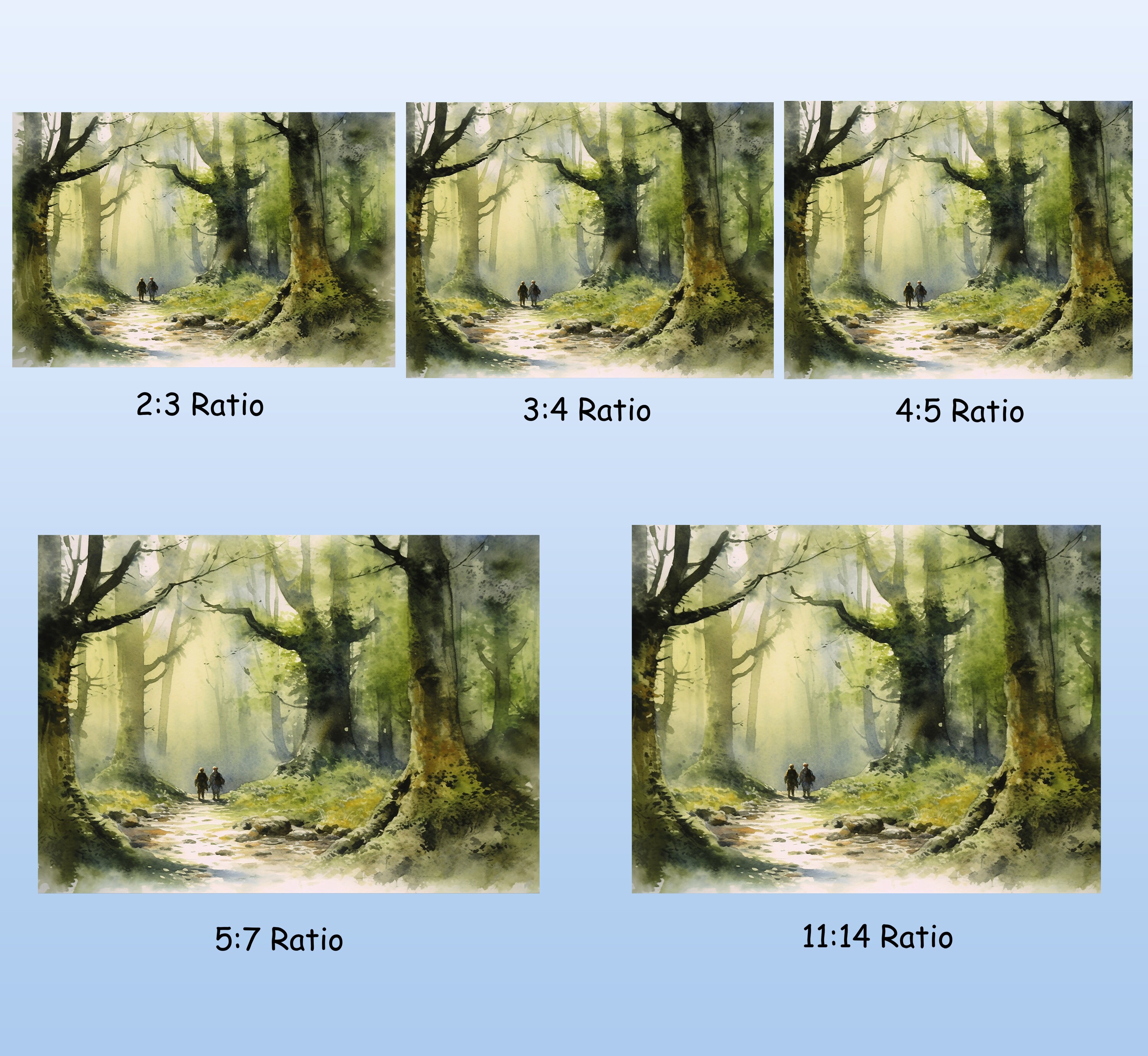 Fangorn Forest Painting, the Lord of the Rings Art, Jrr Tolkien ...