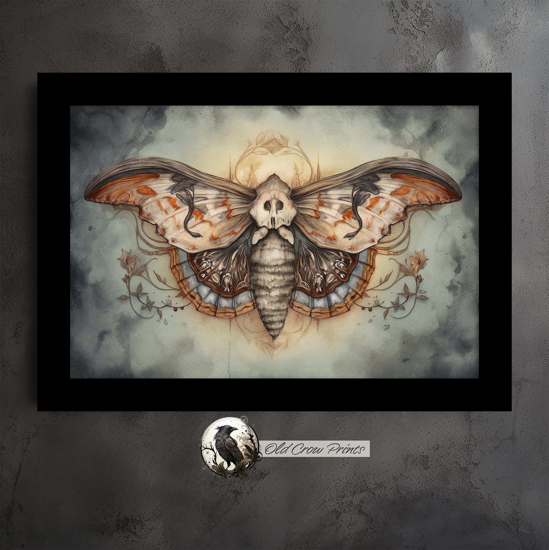 Gothic Moth, Dark Academia, Gloomy Victorian Paintings, Vintage Moody ...