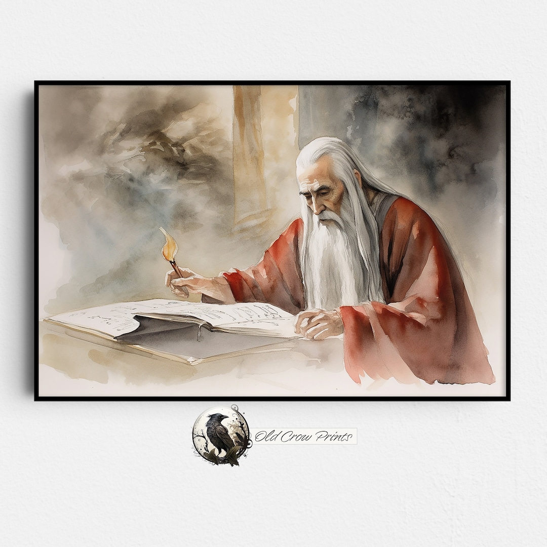 Saruman in Isengard, the Lord of the Rings Art, Fantasy Art, Jrr ...