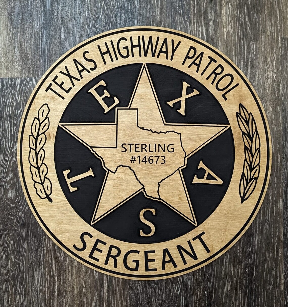 Personalized Texas Border Patrol, Wood Sign, USBP, Texas Wall Decor ...