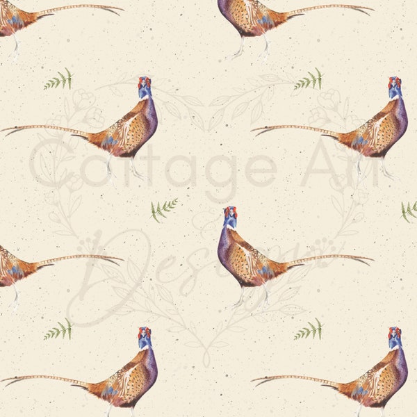 Pheasant Pattern - Etsy