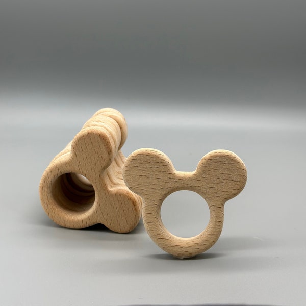 Mickey Mouse Teether - Etsy