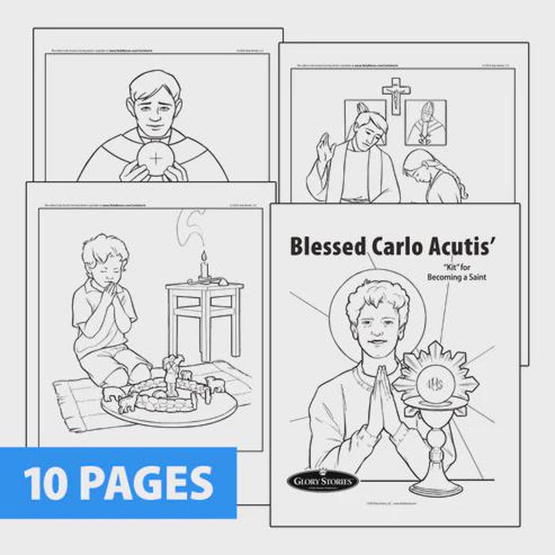 Saint Carlo Acutis' Kit for Becoming a Saint - Etsy