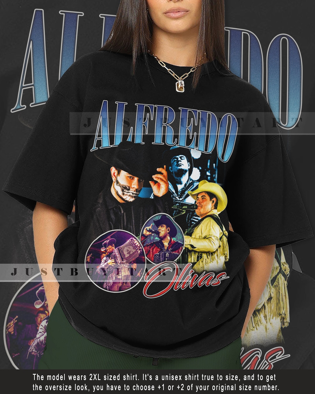 Alfredo Olivas Shirt Gift Singer Alfredo Olivas T-shirt Bootleg Alfredo ...