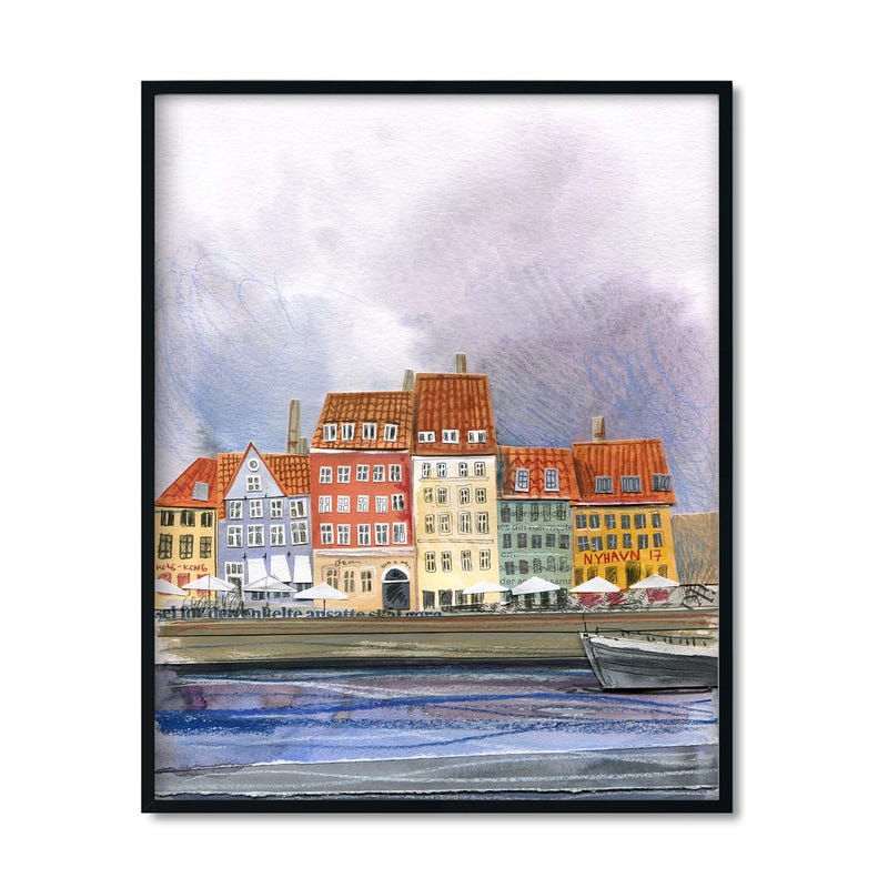 Mixed Media Poster - Etsy