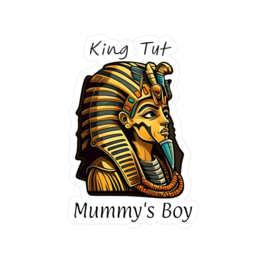 Art History 'king Tut' Kiss-cut Vinyl Decals - Etsy