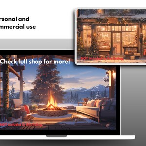 4K Animated Background | Streaming, Vtuber, Twitch, Youtube | Snow ...