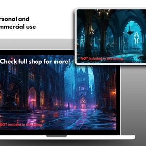 4K Animated Background Enchanted Elven Library | Streaming, Vtuber ...