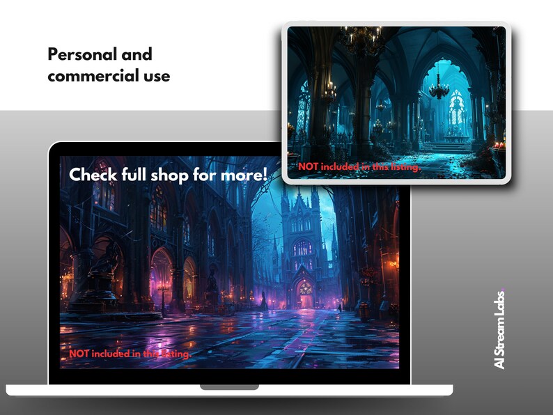 4K Animated Background Enchanted Elven Library | Streaming, Vtuber ...