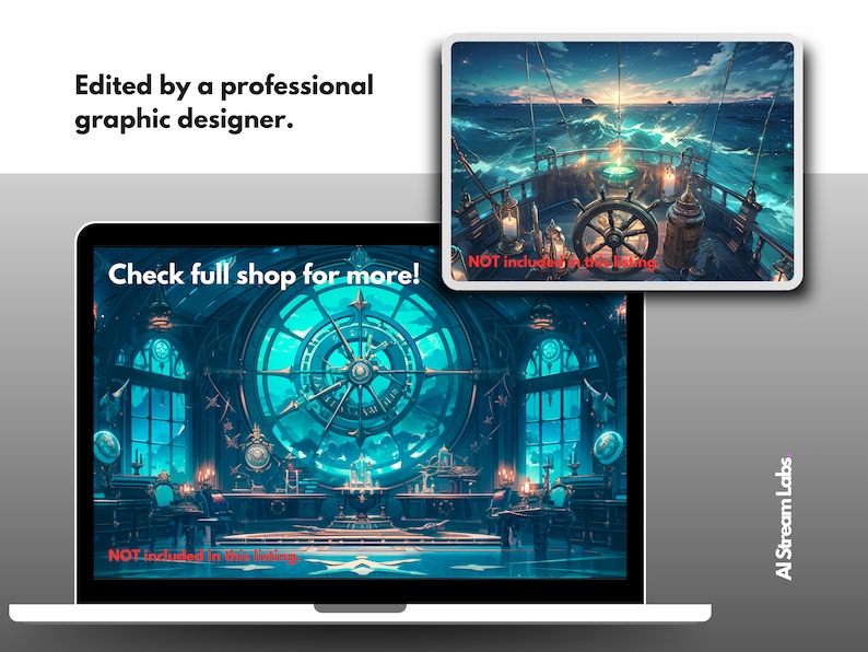 4K Animated Background Enchanted Elven Library | Streaming, Vtuber ...