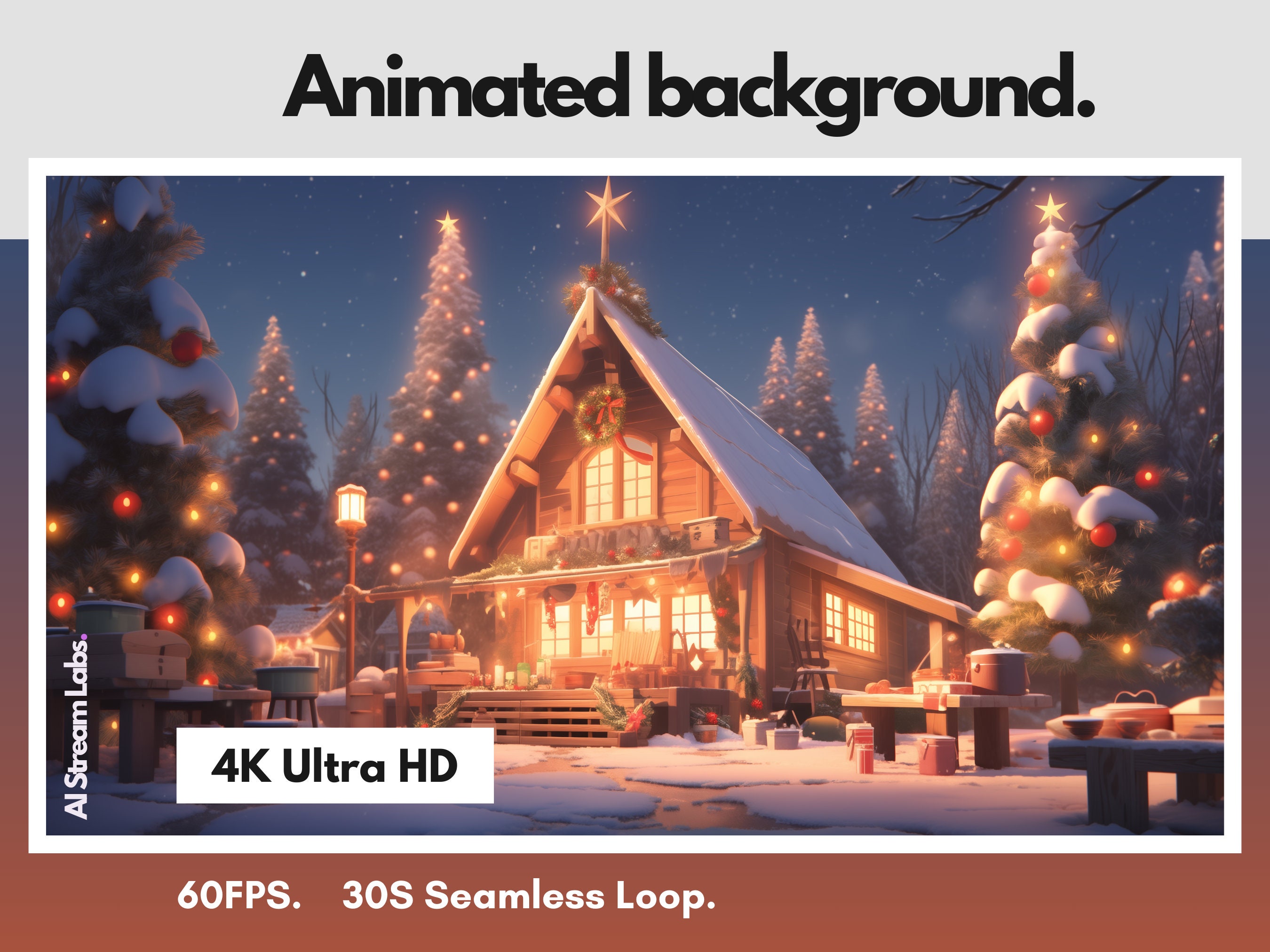 4K Animated Background | Live Wallpaper, Streaming, Vtuber, Twitch ...