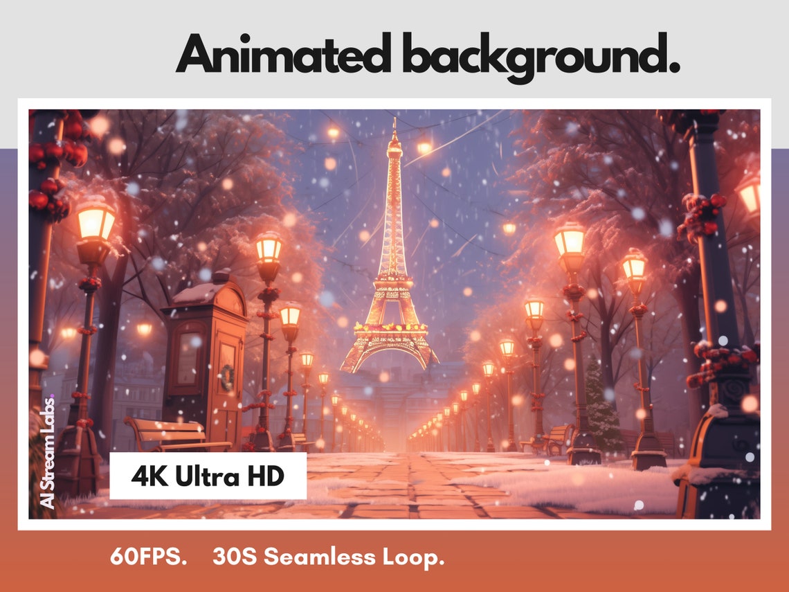 4K Animated Background Live Wallpaper, Streaming, Vtuber, Twitch ...