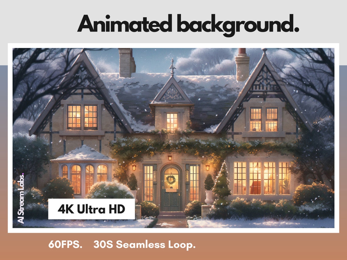 4K Animated Background Streaming Vtuber Twitch Youtube - Etsy