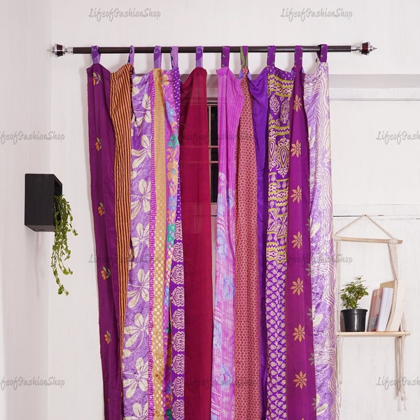 Silk Saree Curtain - Etsy