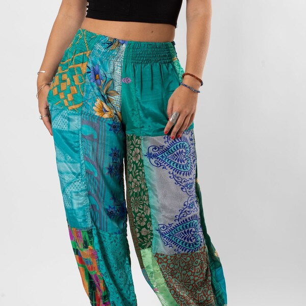 Patchwork Pants - Etsy