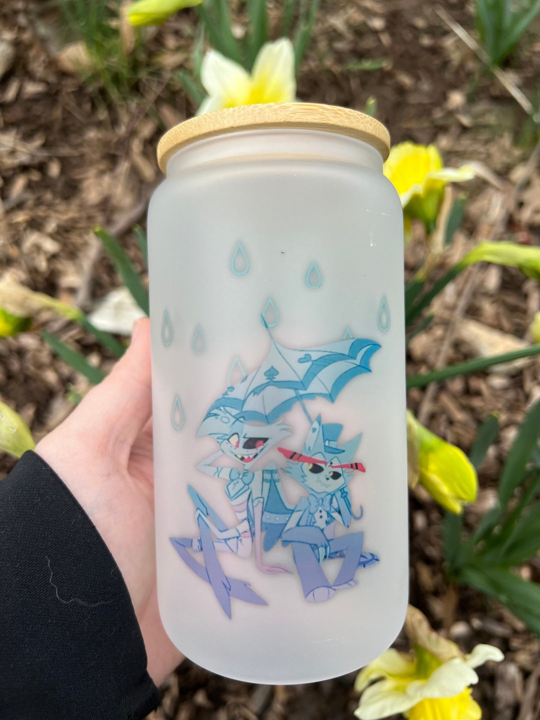 Loser Baby, Angel Dust and Husk 18oz Glass Can Cup, Hotel - Etsy