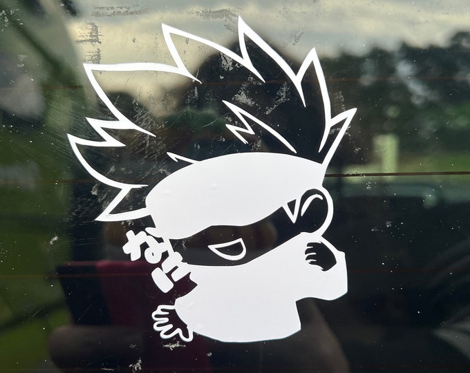 Anime Inspired Car Decals, Bumper Stickers - Etsy