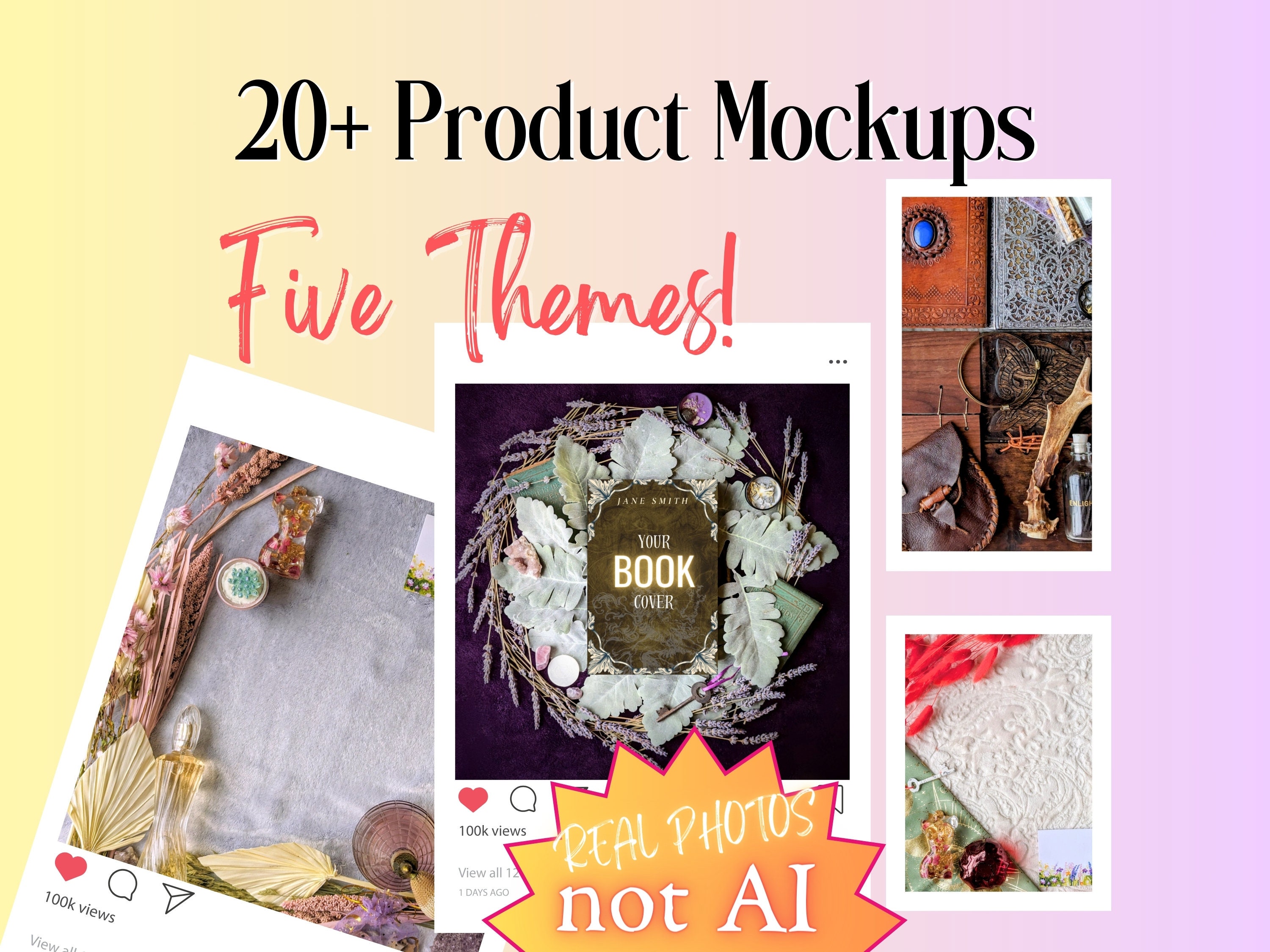 20 Product Mockup Canva Templates These Drag and Drop Flatlays Are Real ...