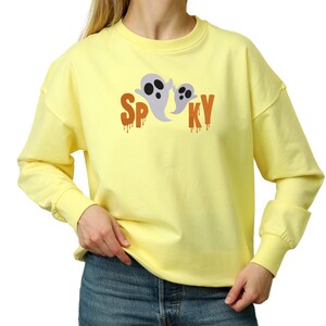 Boo Spooky Halloween Embroidery Ghost Design halloween Cute - Etsy