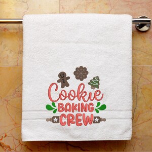 Cookie Banking Crew Christmas Embroidery Design Cookie Embroidery - Etsy