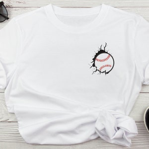 Baseball Embroidery Design for Boys Shirt, Sport PES Embroidery File ...