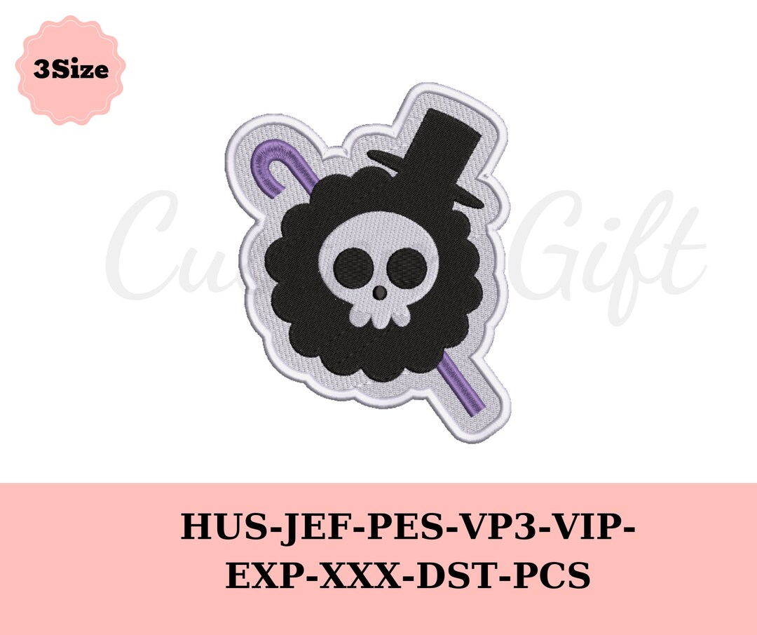 Anime King Brook, Embroidery Deigns, Embroidery Machine - Etsy