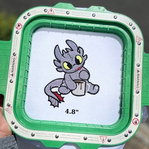 Toothless Dragon Embroidery Design,embroidery Files,embroidery ...