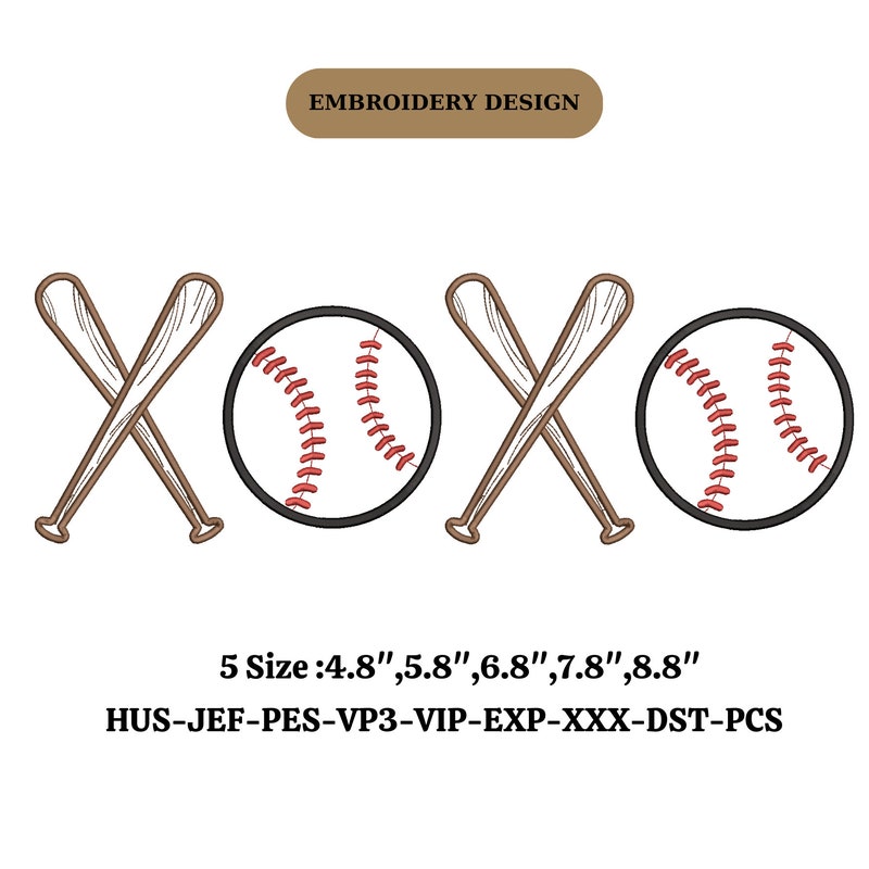 Baseball Embroidery - Etsy