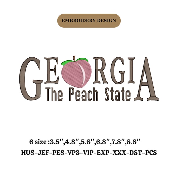 Georgia Embroidery - Etsy