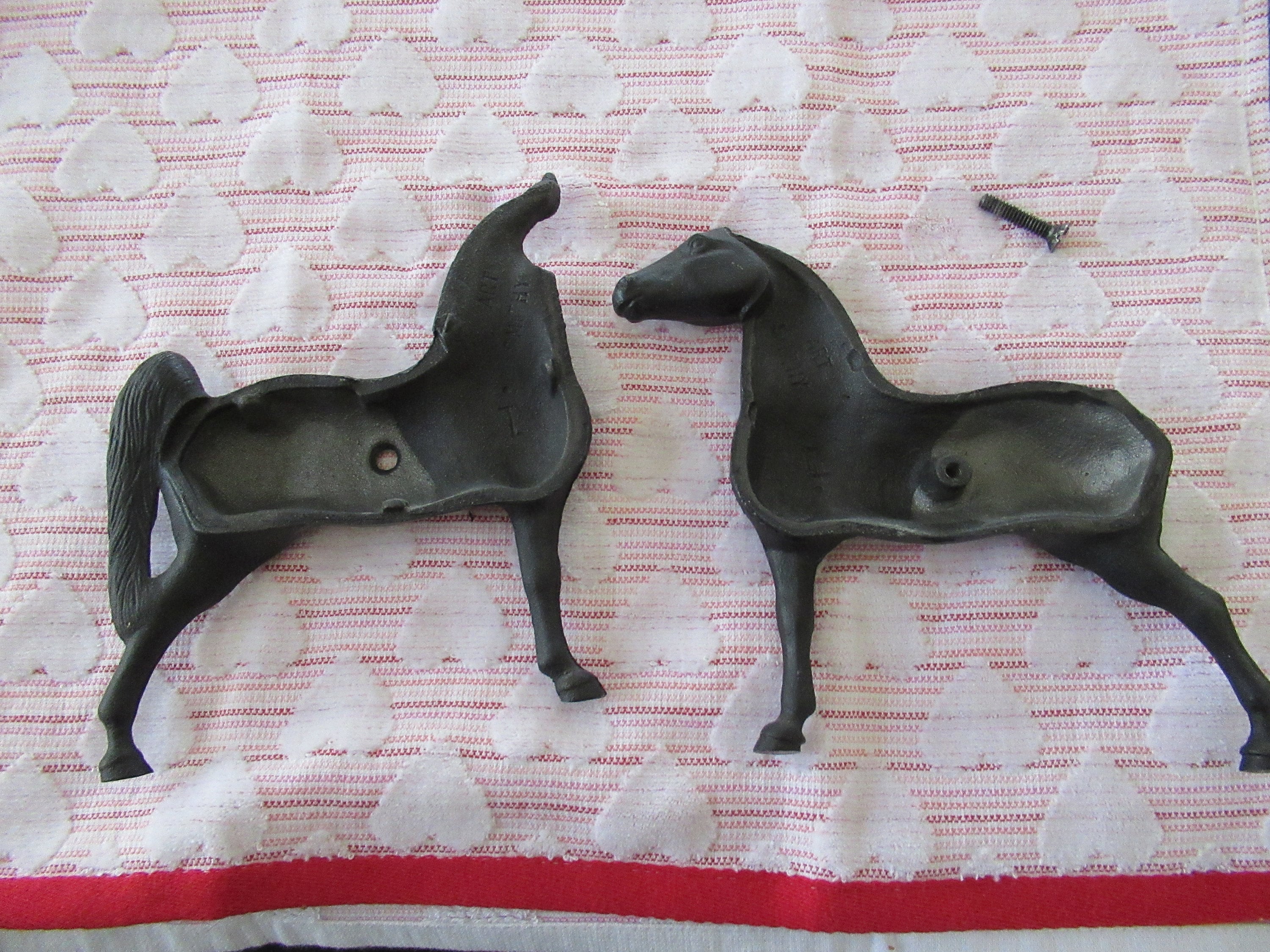 Art Smithy Cast Iron Horse Bank - Etsy