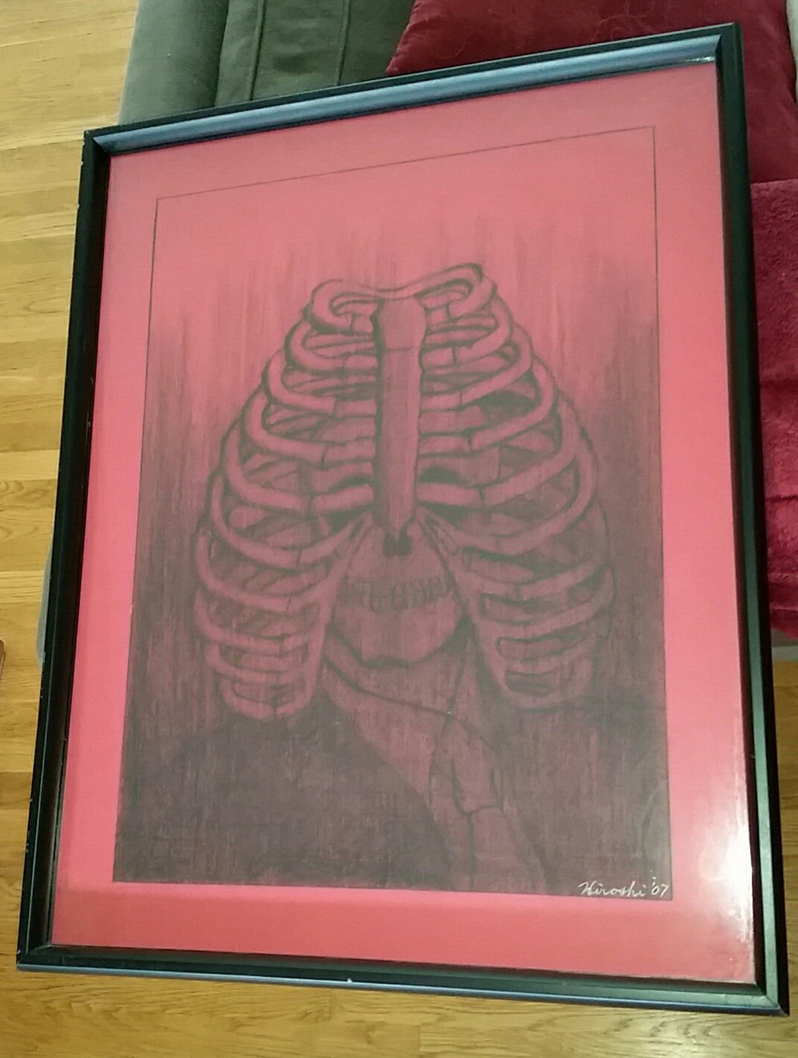 Hiroshi Nakamura 2007 Signed Original Japanese Dark Surrealistic ...