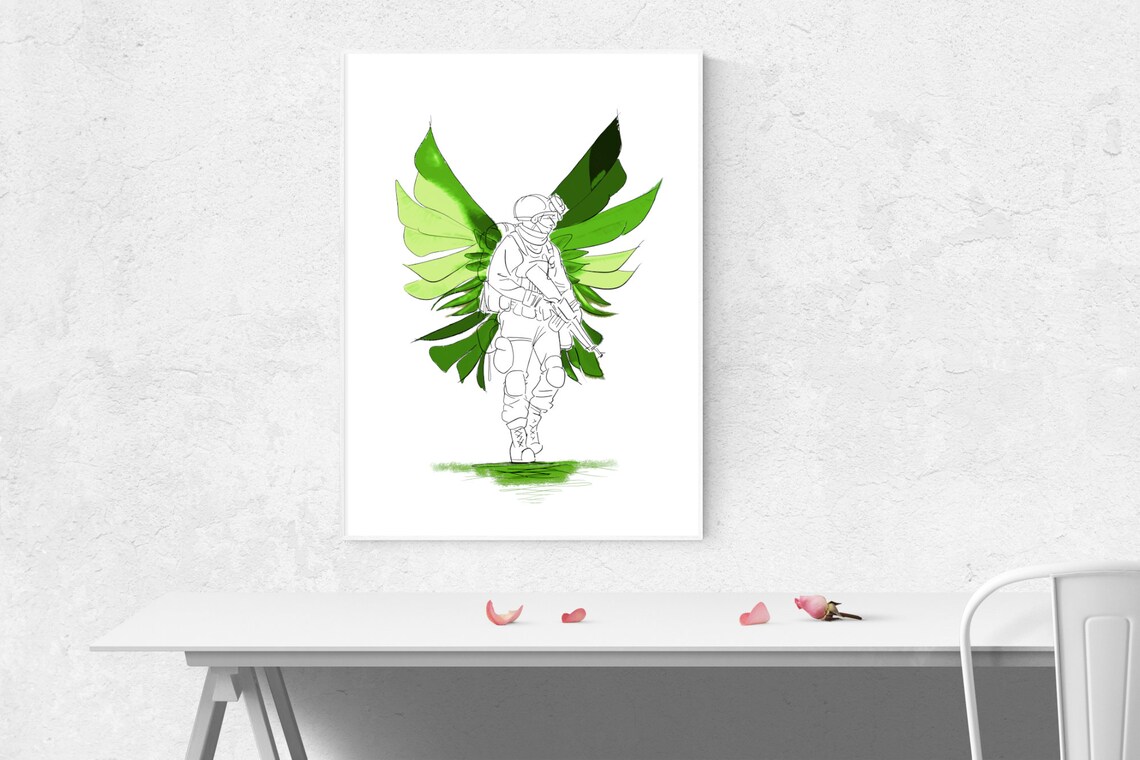 Line Art Soldier, Line Art Army, Jungle Camo, Line Art Military ...