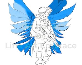 Line Art Soldier, Line Art Army, Jungle Camo, Line Art Military ...