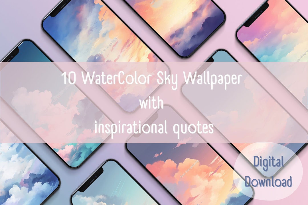 Inspirational Wallpaper Sky Lock Screen Inspirational Quotes Pastel ...